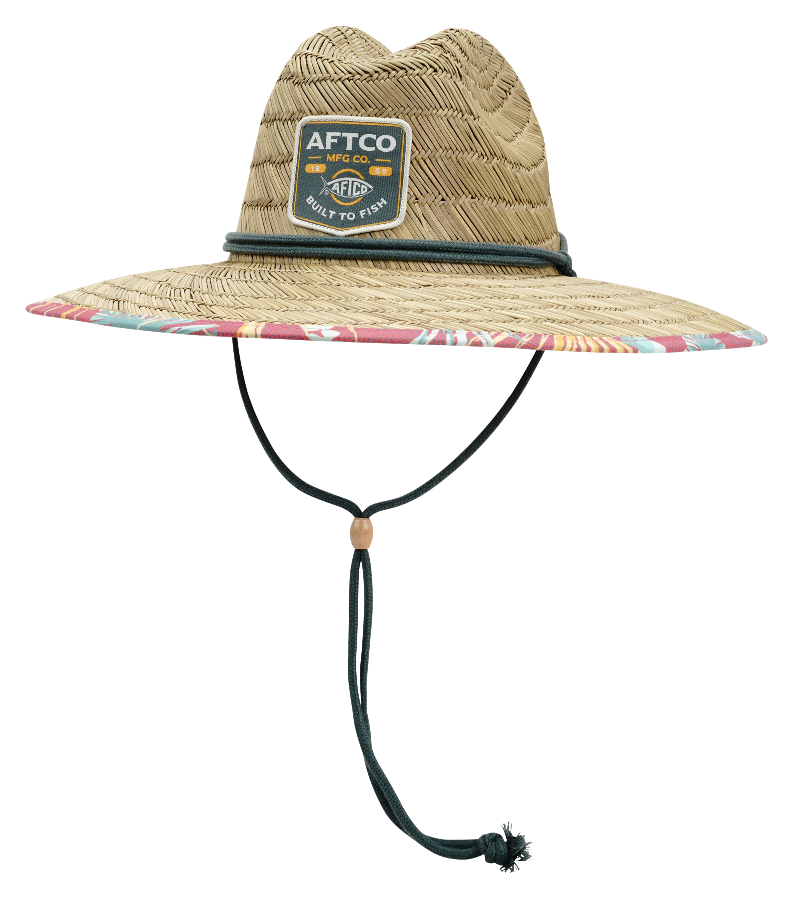 AFTCO Boatbar Floral Straw Hat | Bass Pro Shops